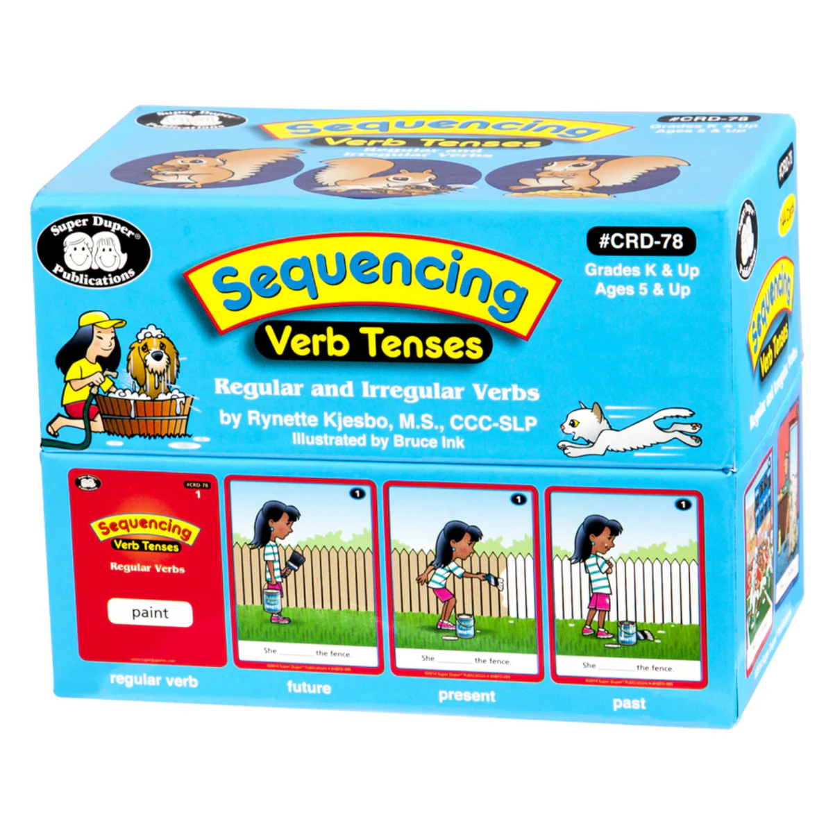 Sequencing Verb Tenses: Regular and Irregular Verbs Cards