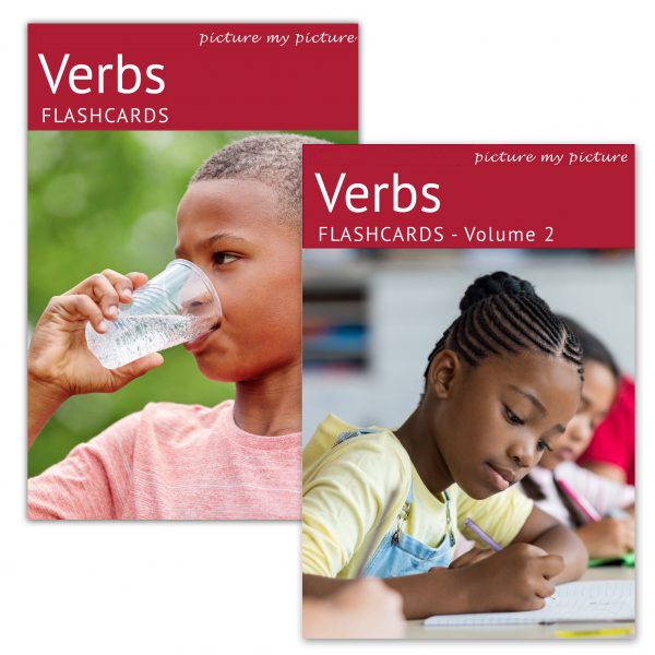 Verbs Flashcards 2 Volume Set – Different Roads
