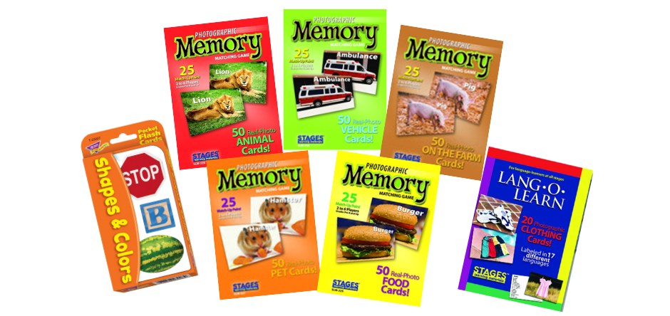 Memory Play Cards Set | Pair Game Cards | Different Roads