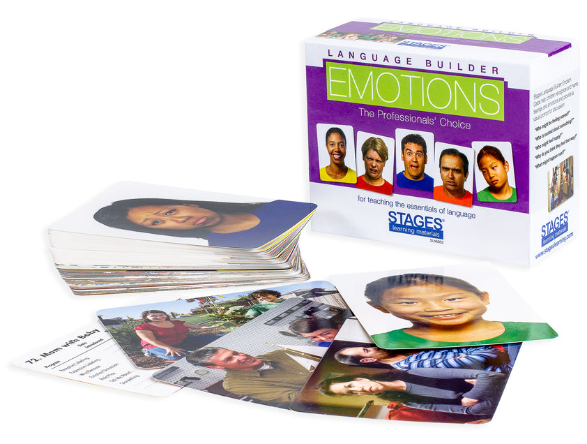 Language Builder Photo Emotion Cards | Facial Expression Cards