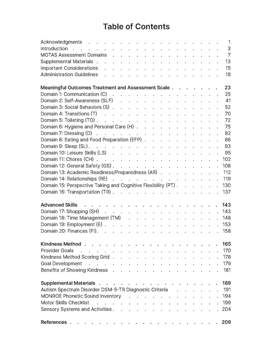 The MOTAS Guide: Meaningful Outcomes for ABA Skill Planning – Different ...