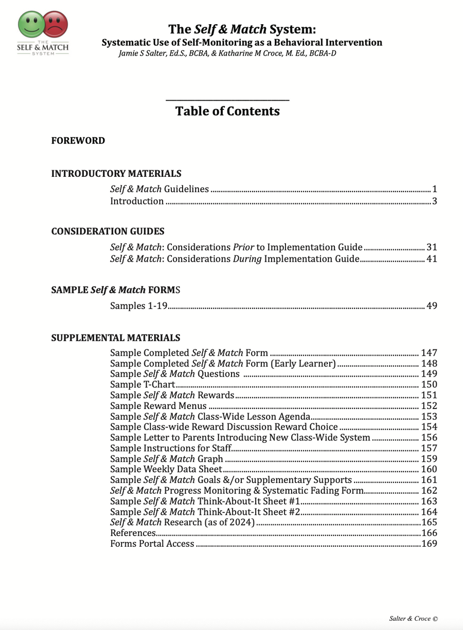 The Self & Match System with Online Forms Creator