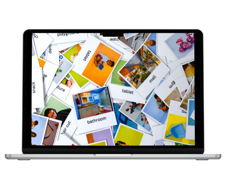 Visual Schedule Communication Cards Digital Download | Different Roads