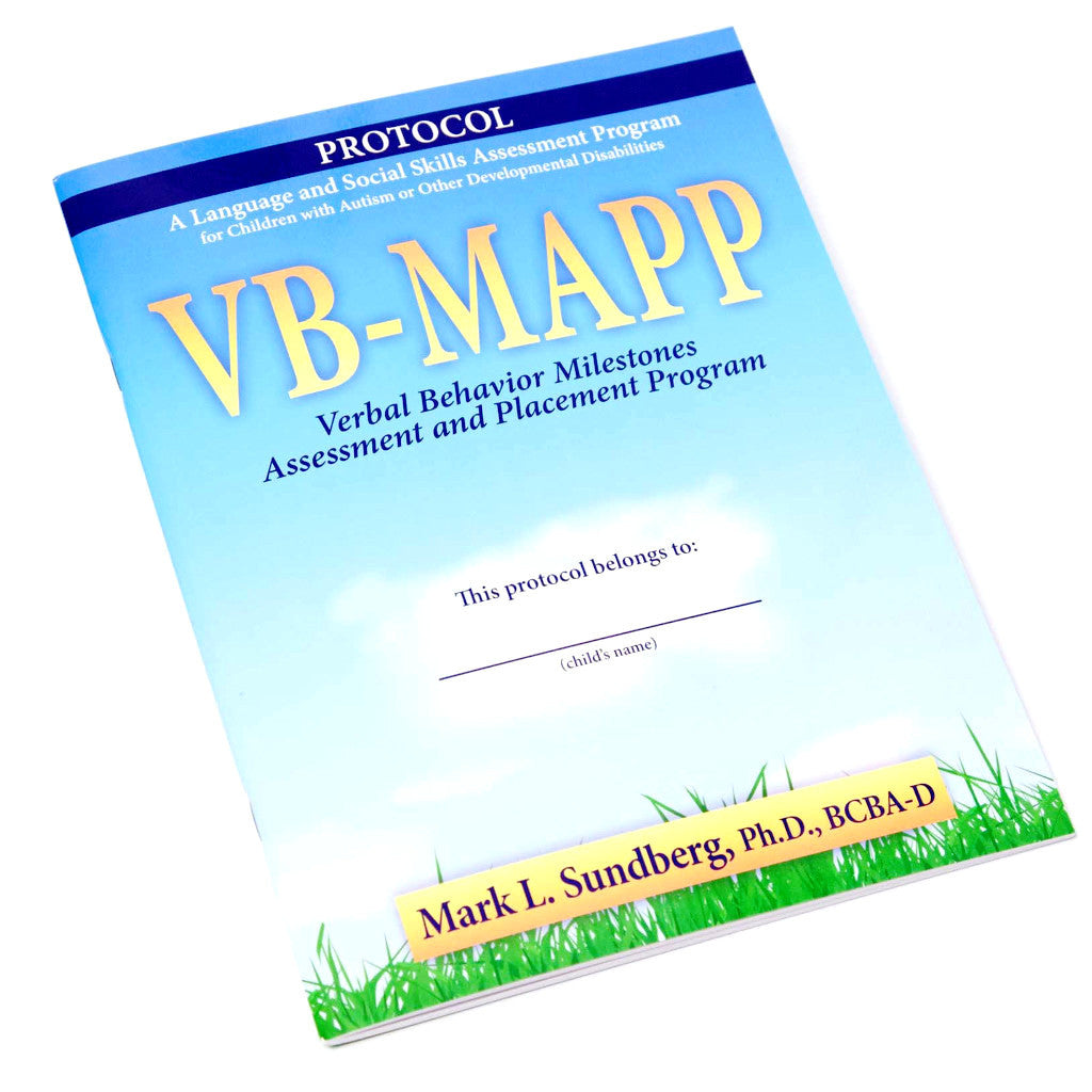 Autism VB-MAPP Protocol Book for Children | Different Roads