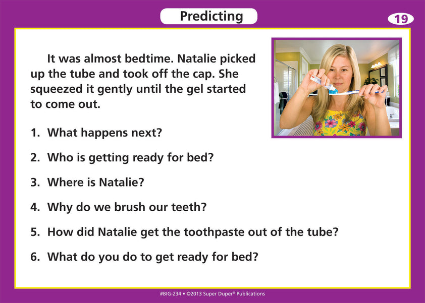 Webber Inferencing Big Deck | Making Inferences Picture Cards