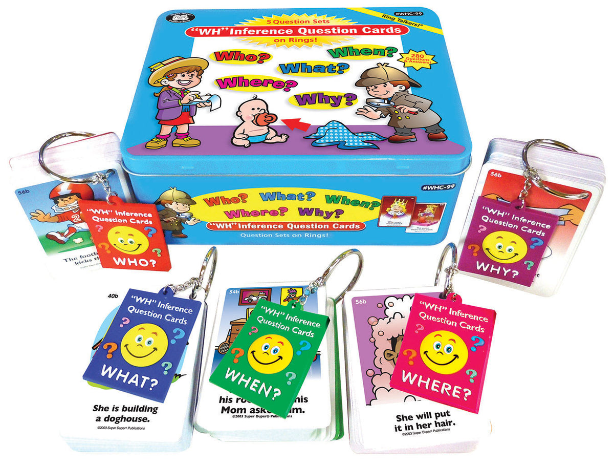 WH-Words & WH-Questions Flashcards | Different Roads