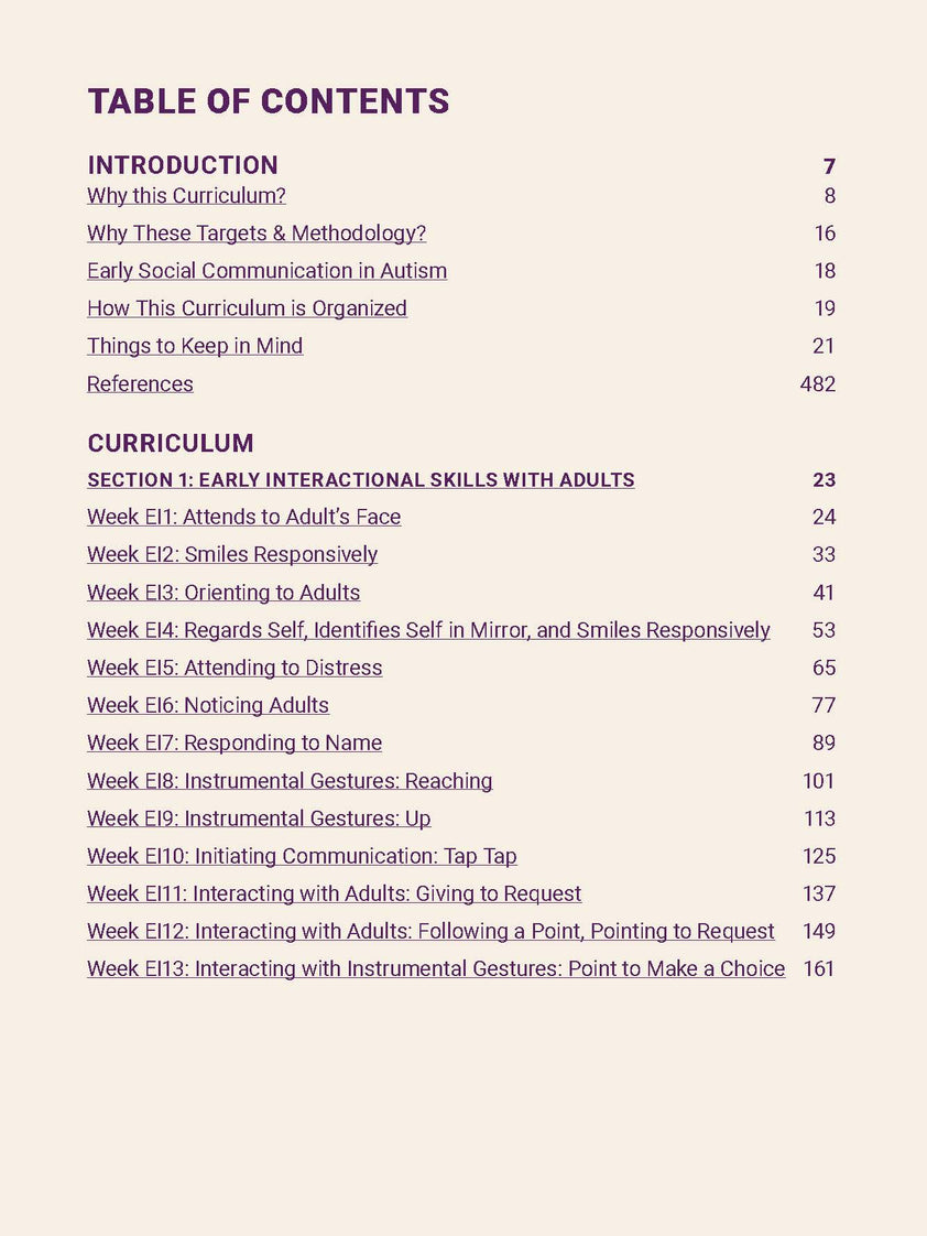 Pre-Communication Autism Social Engagement Skills Curriculum ...