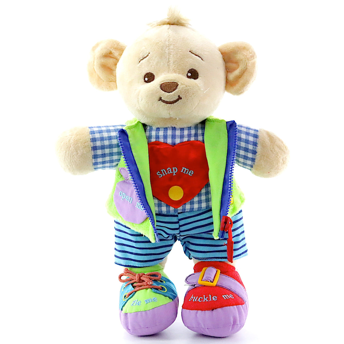 Learn to Dress 'Beary' the Bear | Dress Up Teddy Bear