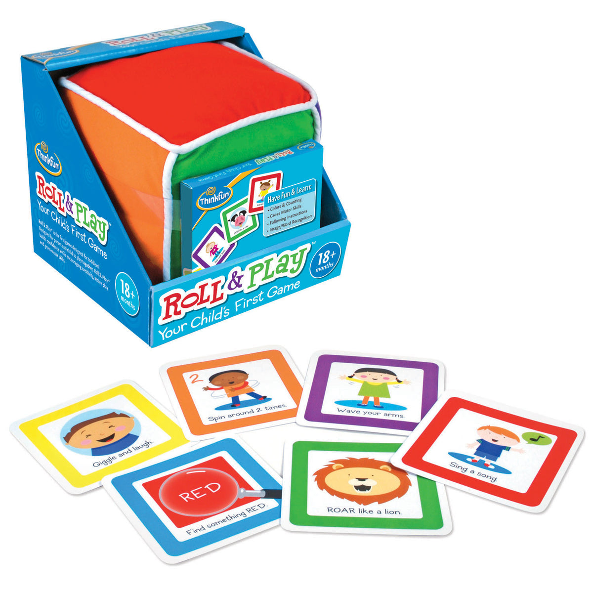 ThinkFun Roll and Play Game | Different Roads