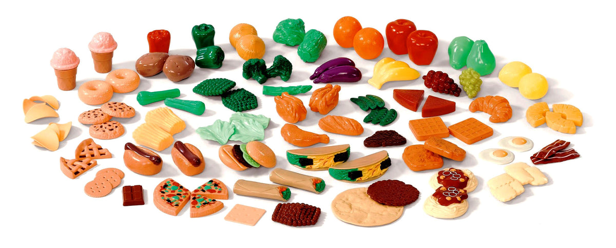 Play Food Assortment - 101 Pieces | Pretend Food Toys