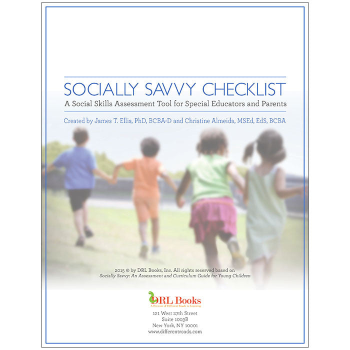 Socially Savvy Checklist: Social Skills Checklist Assessment Tool ...