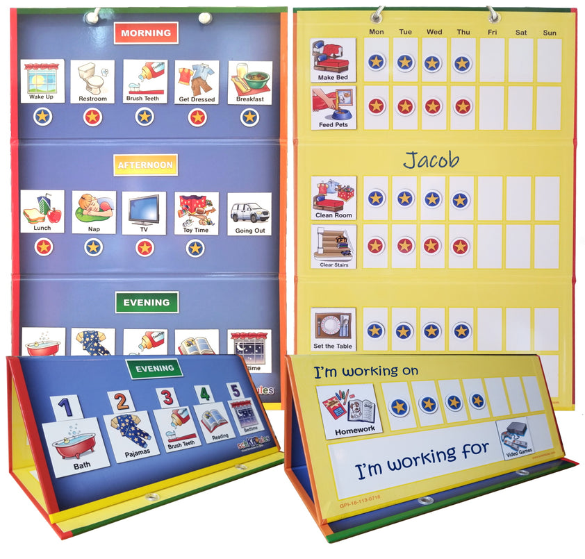 SchKIDules Visual Schedules for Autism Kids - Home Bundle – Different Roads